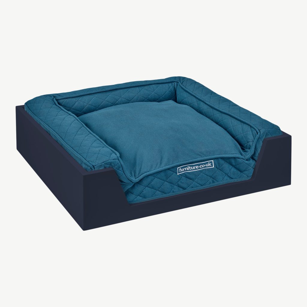 Tetbury Navy Blue Pet Bed | Furniture.co.uk